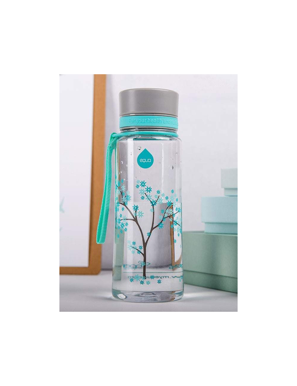 Kvaliteetne Equa pudel 600ml bpa-vaba plastik, laste lemmik disain